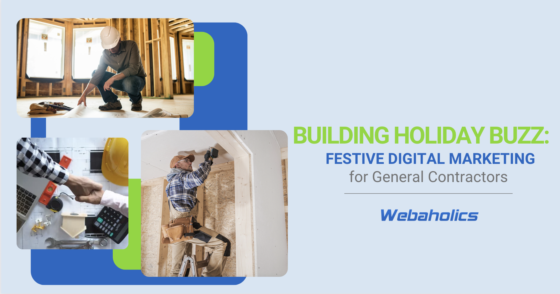 Festive Digital Marketing for General Contractors | Holiday Buzz